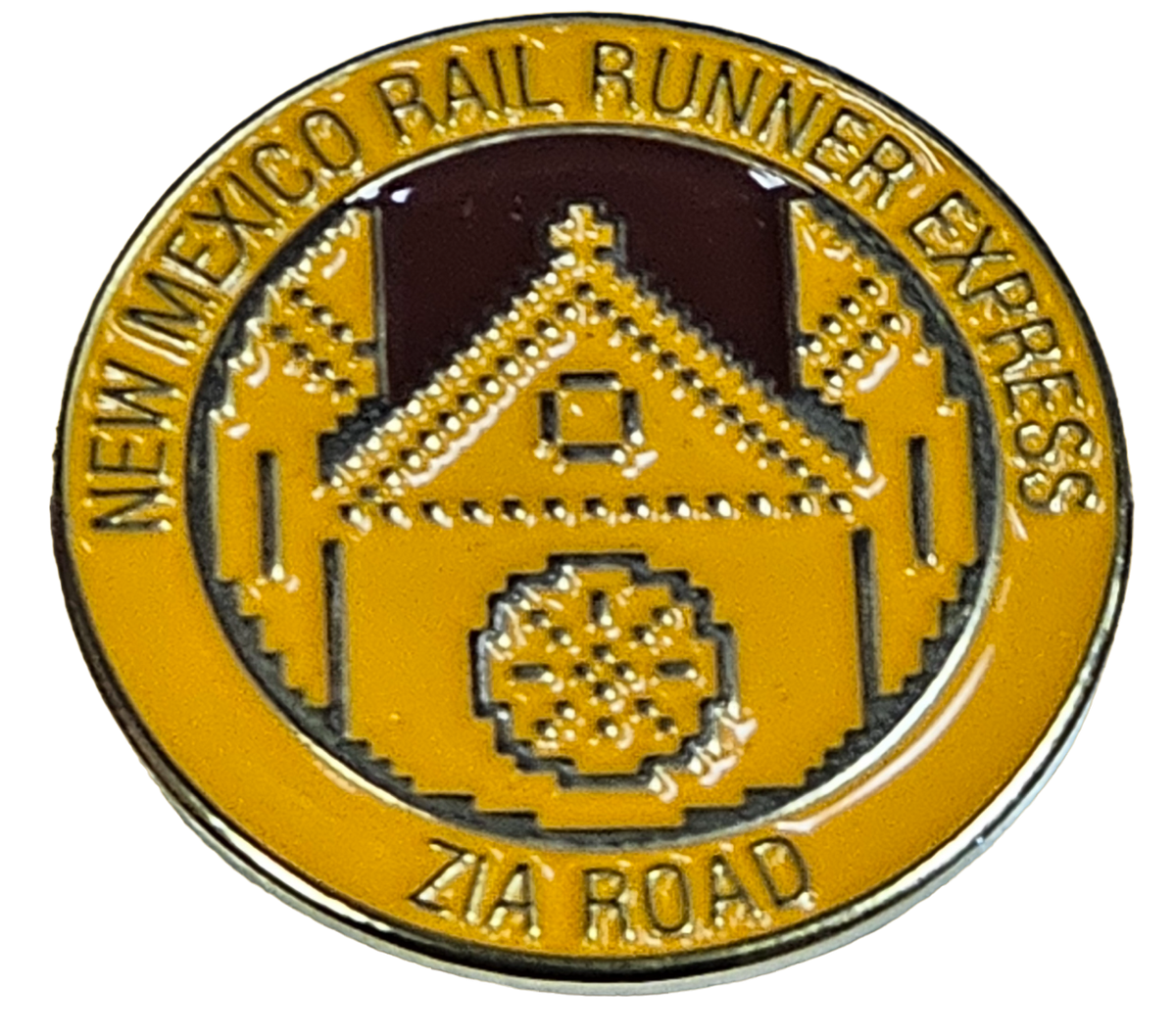 Zia Road Pin – NMRailrunnerstore