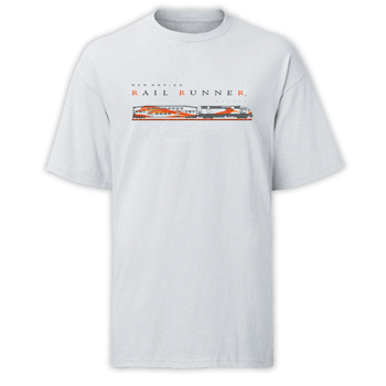 Rail Runner Route Map Adult T-Shirt – NMRailrunnerstore